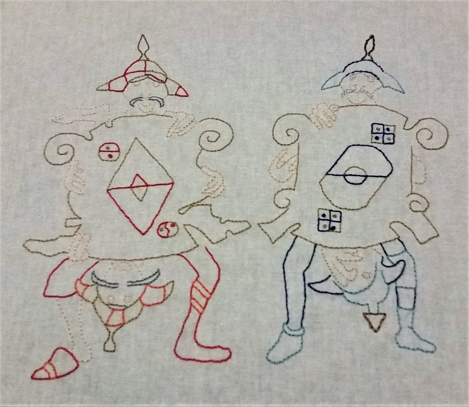 K-Made-it: Week 17 - Goblin King: Labyrinth Quilt and Stitch Along