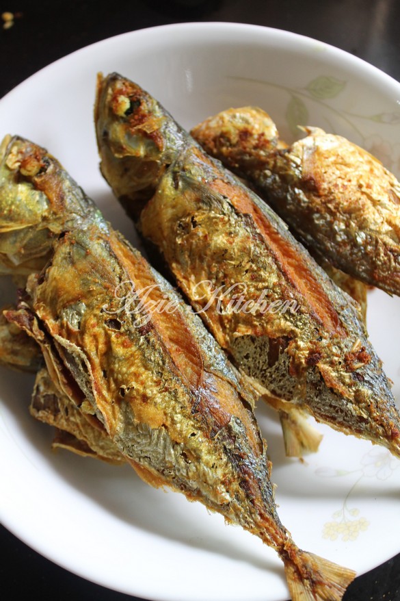 Tips Untuk Ikan Kembung Goreng Rangup - Azie Kitchen