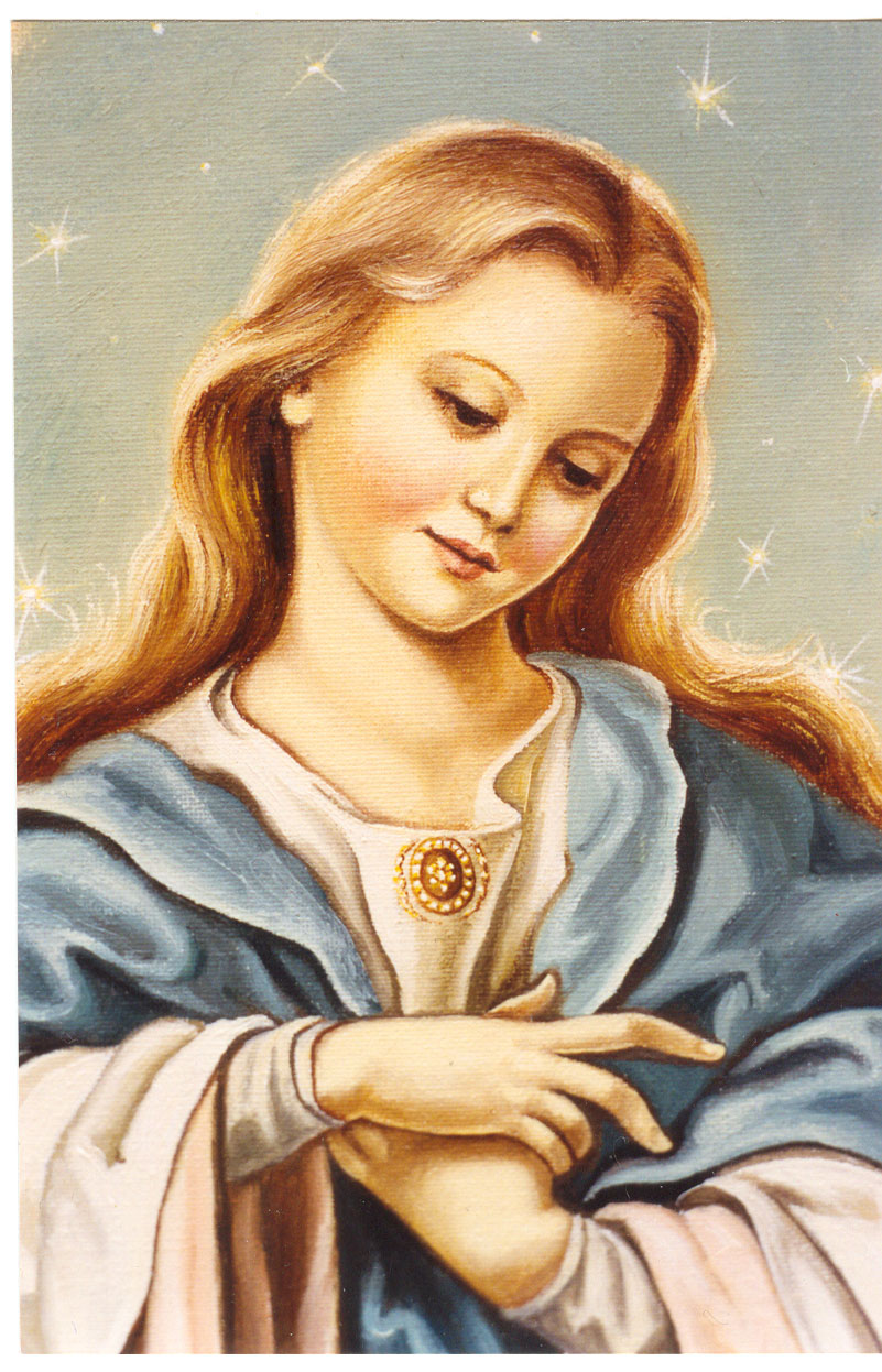 NUESTRA VIDA ES CRISTO: NOVENA A LA INMACULADA. Día 3º