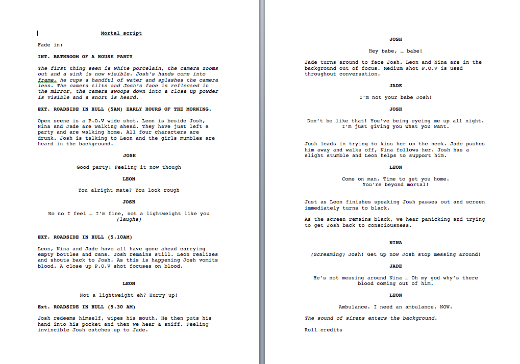 AS FILM STUDIES SHORT FILM Script as-film-studies-short-film-script