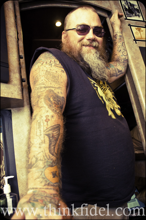 Quixotic as...fuddddge.: Rick Steff of Lucero Gets Tattooed on Tour