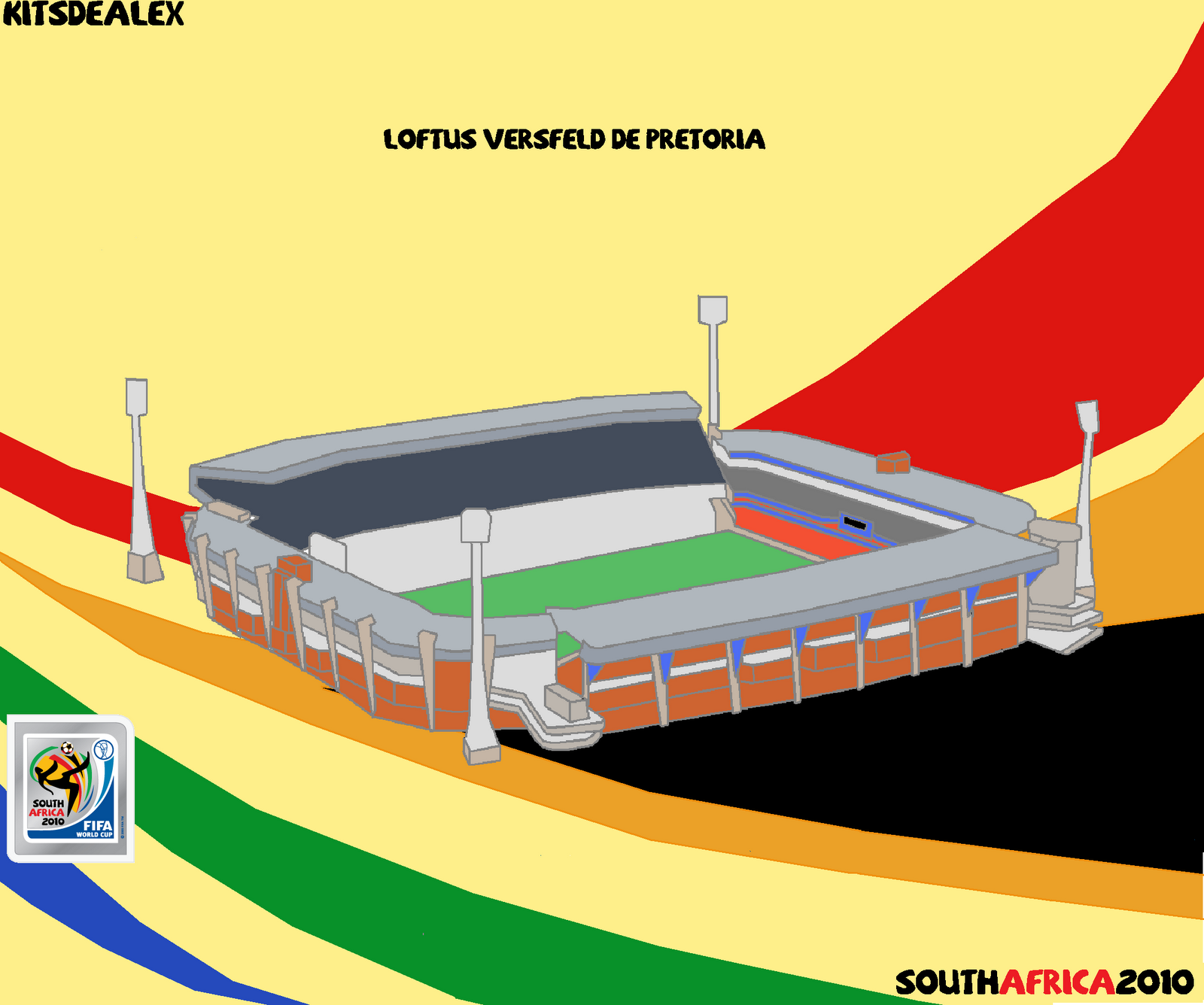 kitsdealex: Estadio Loftus Versfeld (Pretoria) MUNDIAL 2010