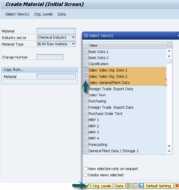 SAP SD Create MM for Sales View | SAP Online Guides