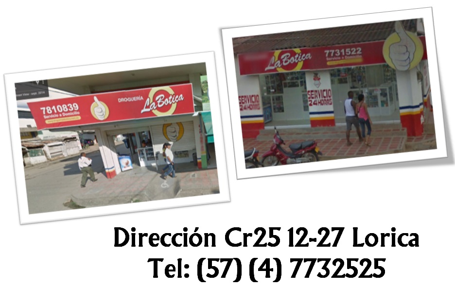 SANTA CRUZ DE LORICA : FARMACIAS
