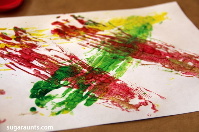 Corn Husk Stamping Fall Art - The OT Toolbox