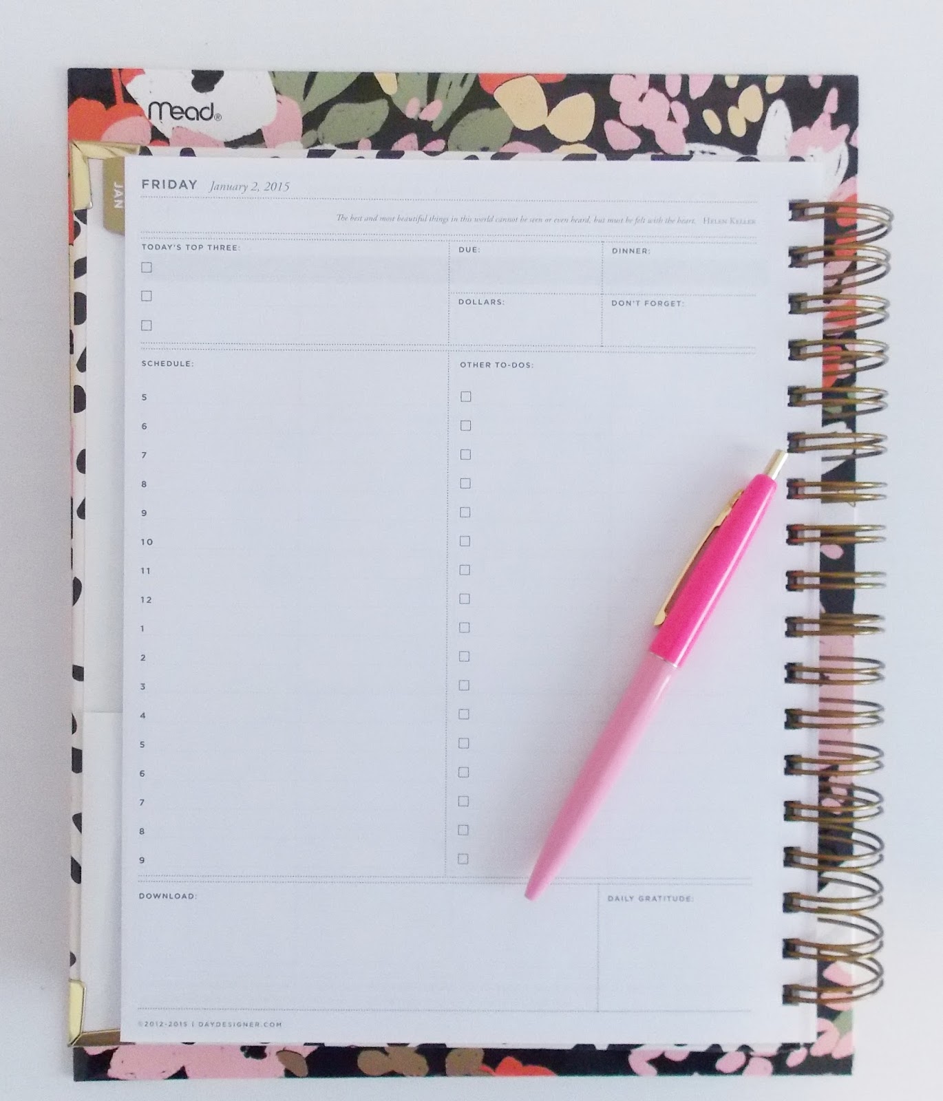 File to Style: DAY DESIGNER REVIEW: 2015 FLAGSHIP VS. 2016 MINI