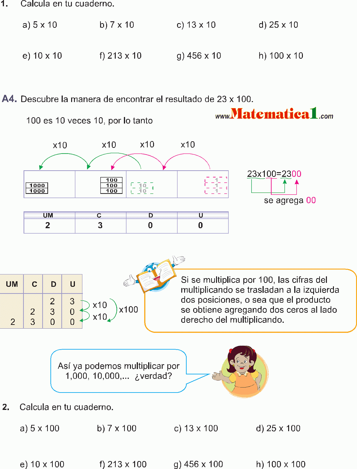 MULTIPLICACIÓN POR NÚMEROS DE 2 CIFRAS EJEMPLOS RESUELTOS DE PRIMARIA PDF