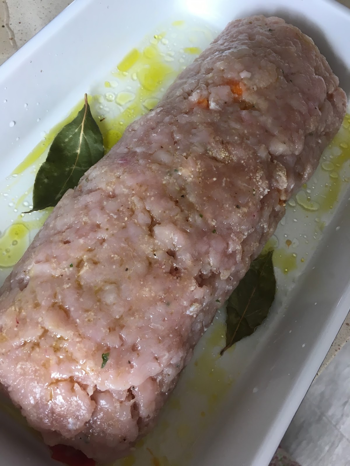 ROLLO DE POLLO RELLENO DE VERDURAS