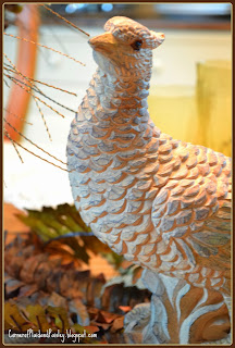 Thanksgiving Tablescape - Wishing you a Pheasant Holiday - Corner of ...