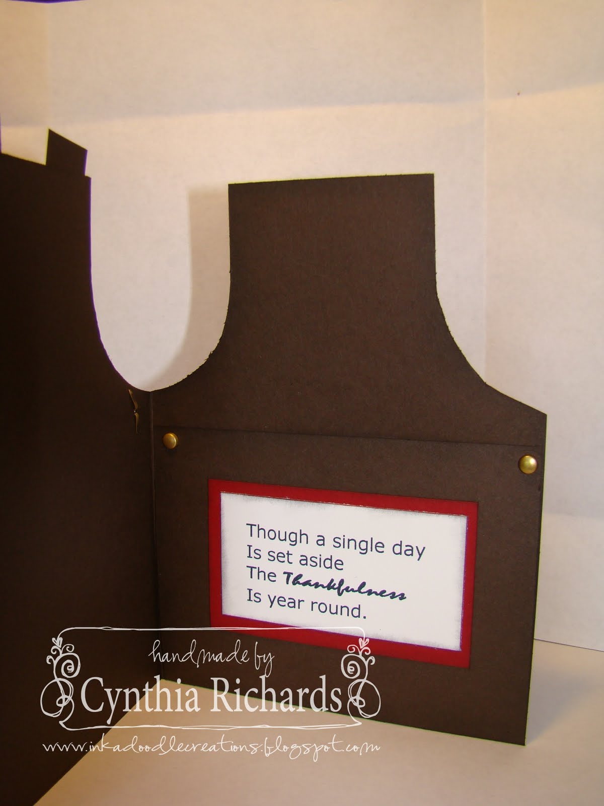 Ink-a-Doodle Creations: Father's Day Tool Belt Card