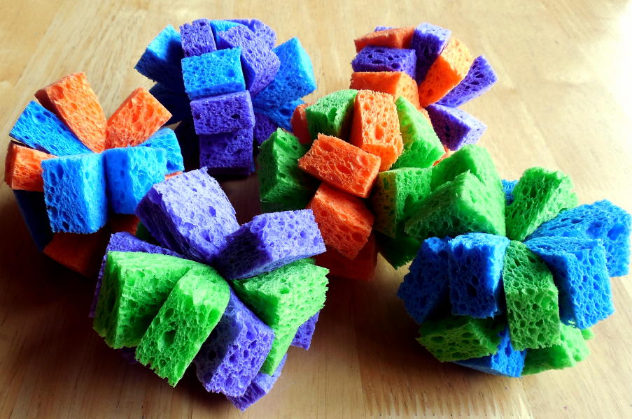 Off-Grid Home Sweet Home: Sponge Water Bombs...