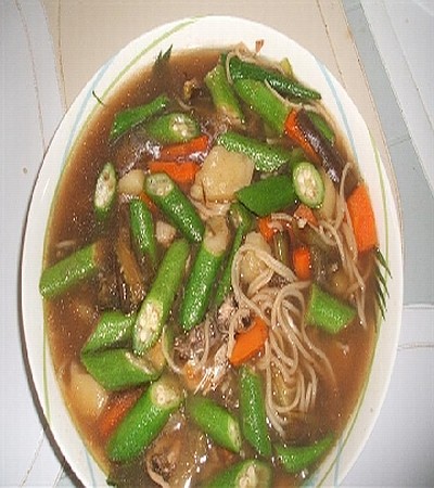 Misua Noodles with Vegetables Soup Recipes
