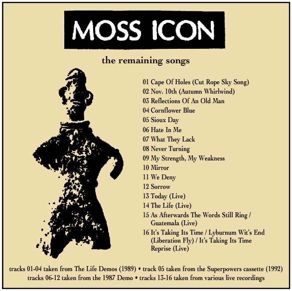 Blogged and Quartered: Moss Icon - The Remaining Songs (remastered)