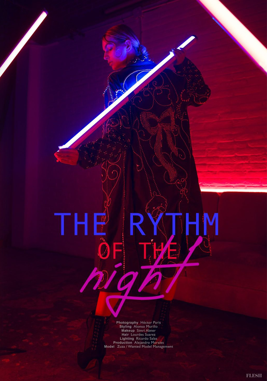 ZUZA BRZOSKOWSKA / FLESH MAGAZINE, APRIL 2019 - WANTED Model Management