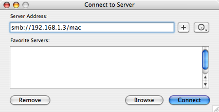 Utilidades para profissionais de TI: MAC OS (Apple) - Acessar Servidor ...