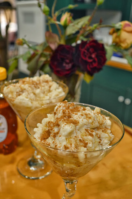 Katrina's Kitchen: Honey Rice Pudding