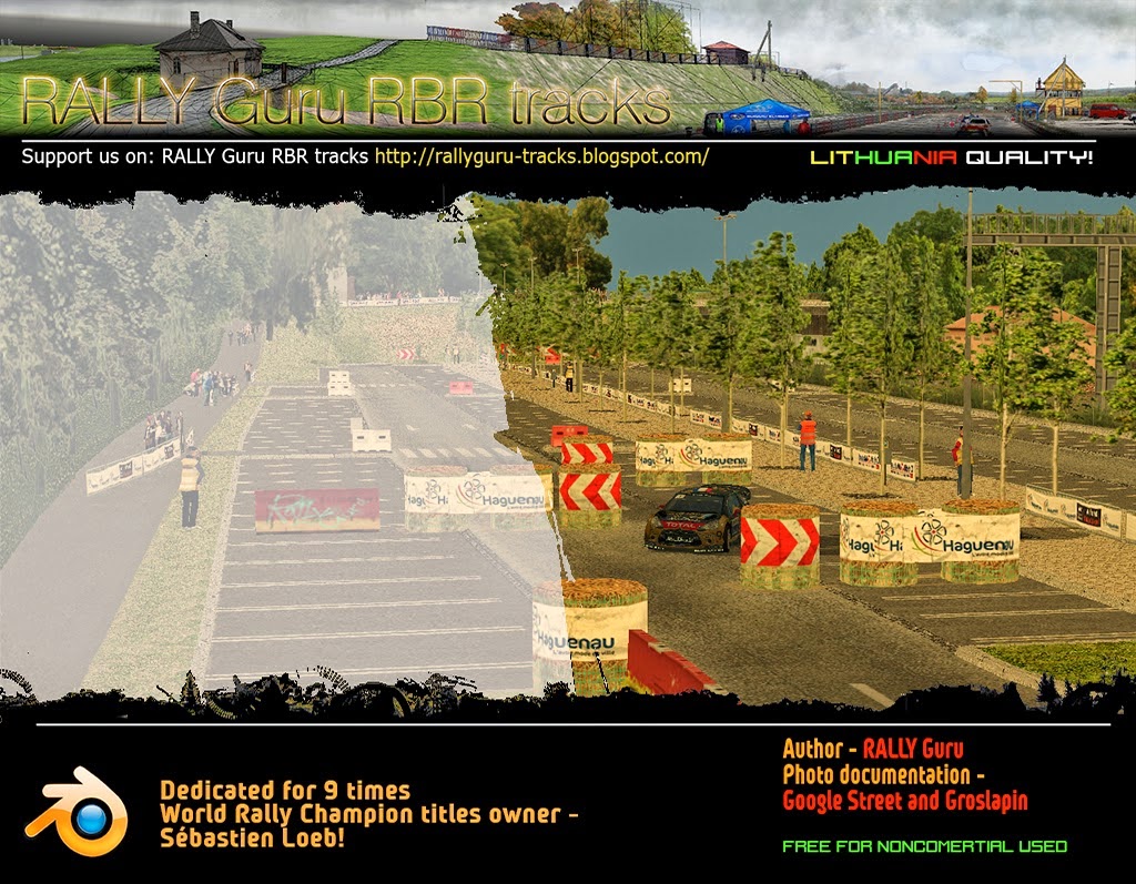 RBR TRAXX NEWS Vreal Rally Track Design 3D