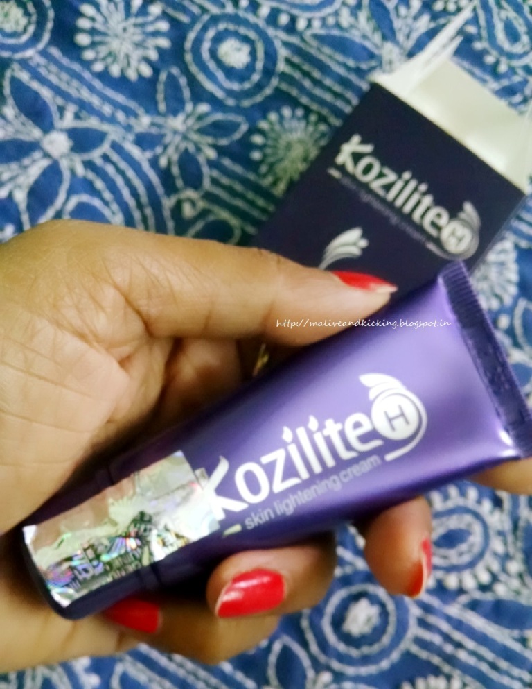 Alive n Kicking: Ethicare Remedies Kozilite H Skin Lightening Cream Review