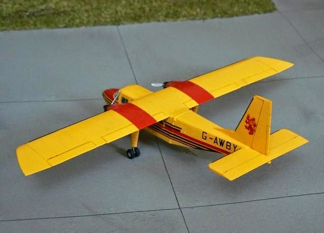 AIRPLANE SCALE MODELKIT: BRITTEN NORMAN BN-2 Islander