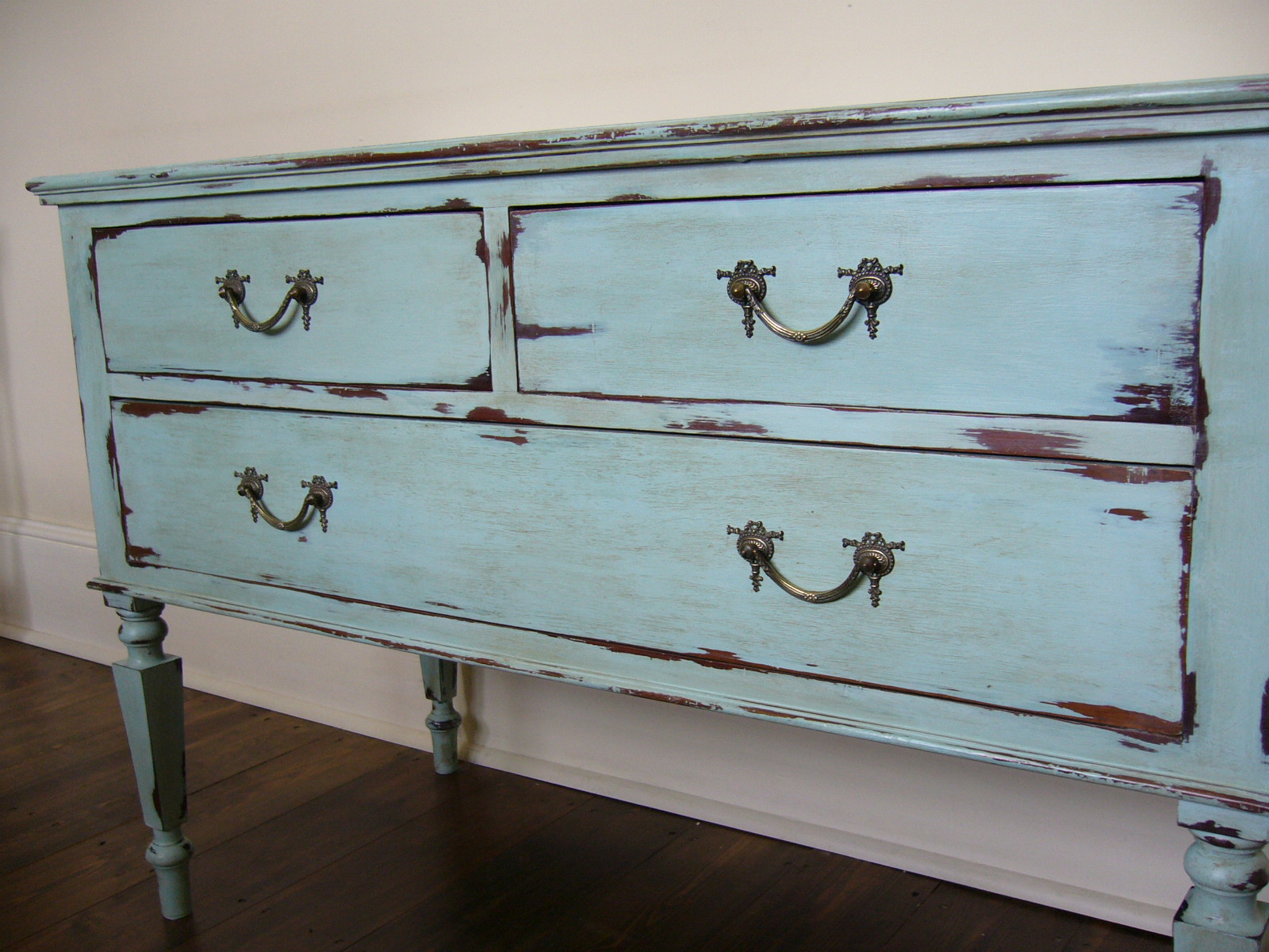 Olive & Maud: Turquoise Chest of Drawers