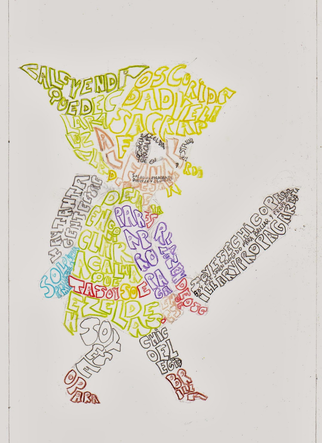 Educación Artística: Caligramas