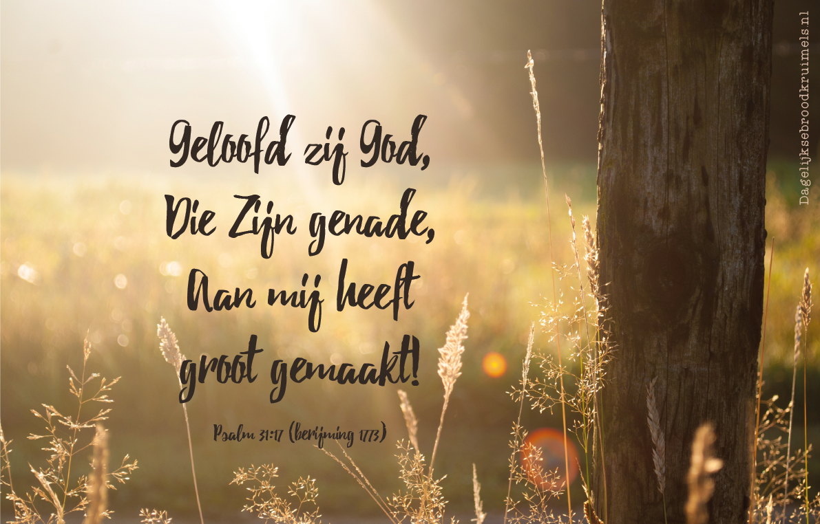 Verlangend leven: Genade