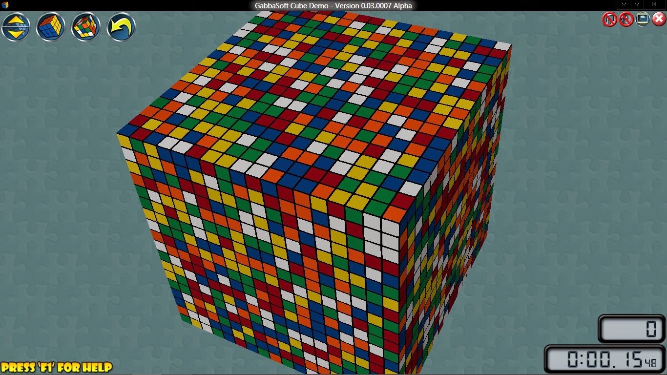 Game: [Game] - Rubik giả lập - GabbaSoft Cube