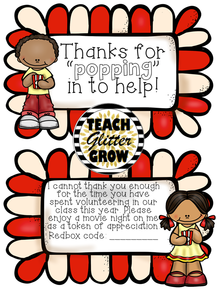 Thank You Parent Volunteers