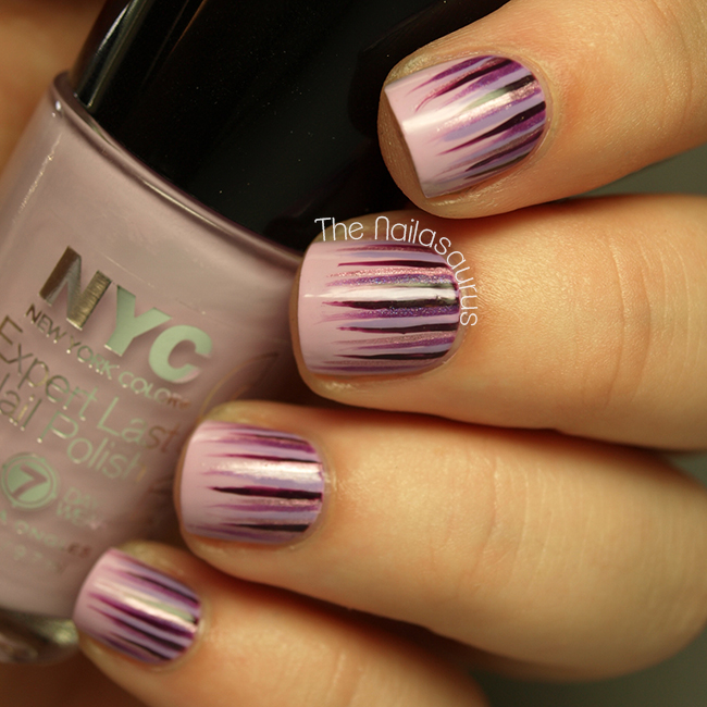 The Nailasaurus | UK Nail Art Blog - Waterfall Nail Art Tutorial - The ...