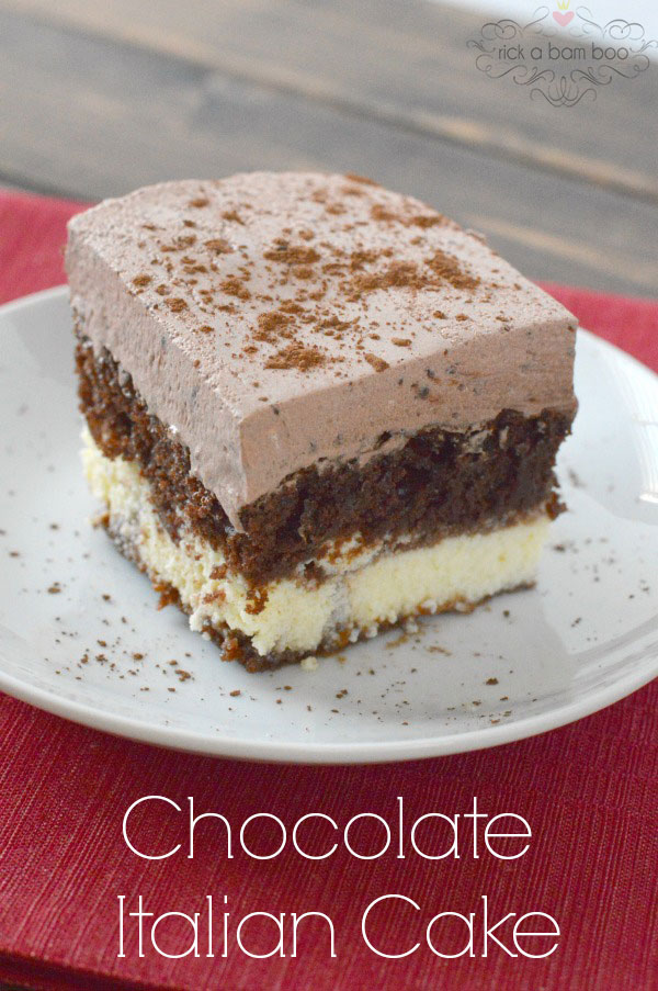 CHOCOLATE ITALIAN CAKE - share the Love Recipes