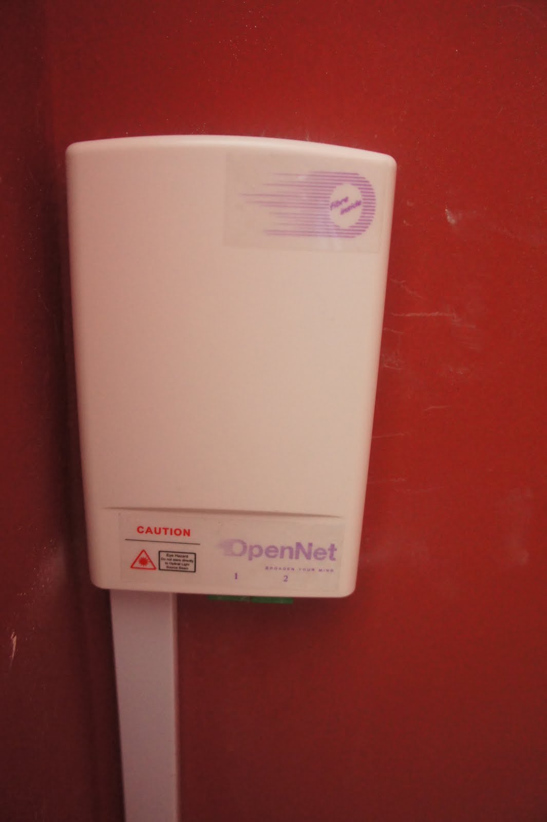 BLISSNDREAMS: Installation of optical fibre cable at our home by OpenNet