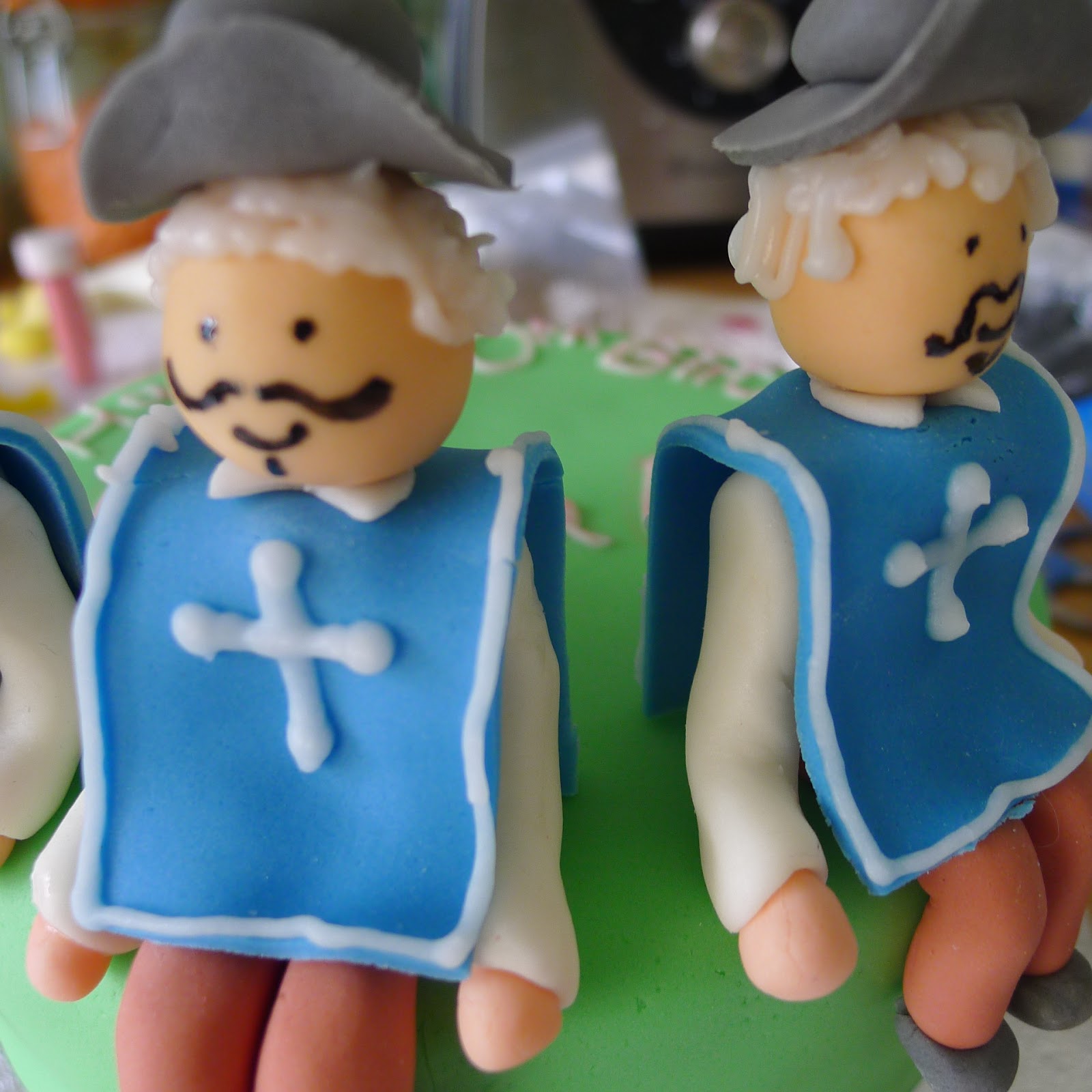 hello. is it tea you're looking for?: three musketeers cake