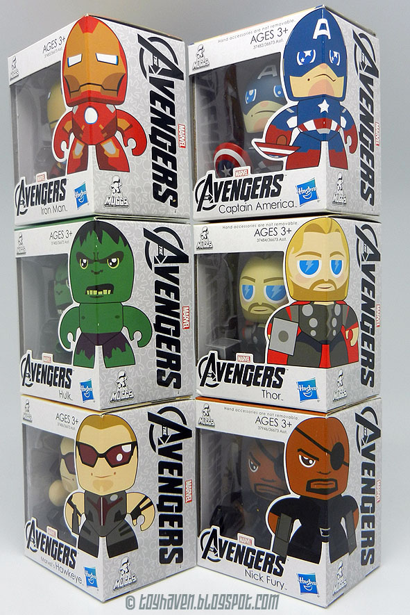 toyhaven: Avengers Assemble with Hasbro The Avengers Movie Mini Muggs ...