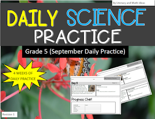Literacy & Math Ideas: Daily Science Practice
