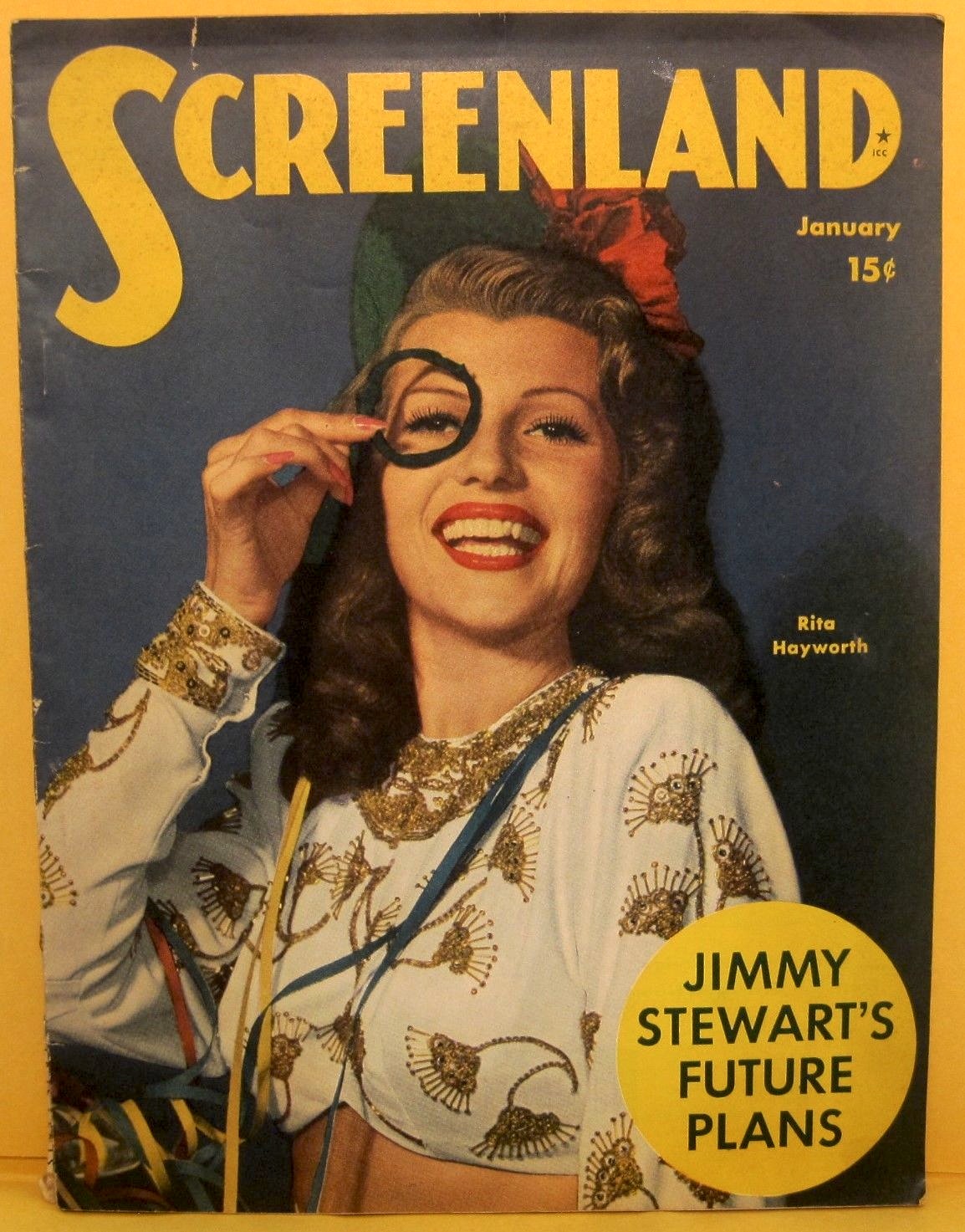 Vintage Screenland movie mag covers