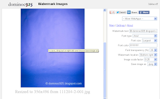 dominoc925: Batch watermark images with this HTML5 web app