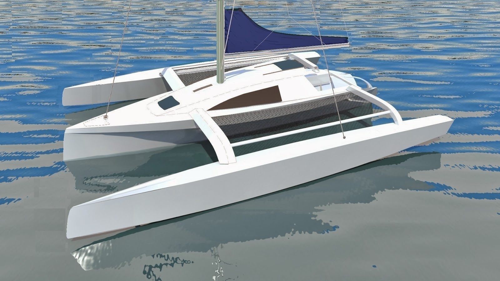 Trimaran Projects and Multihull News: Wayne Barrett's trimarankit ...