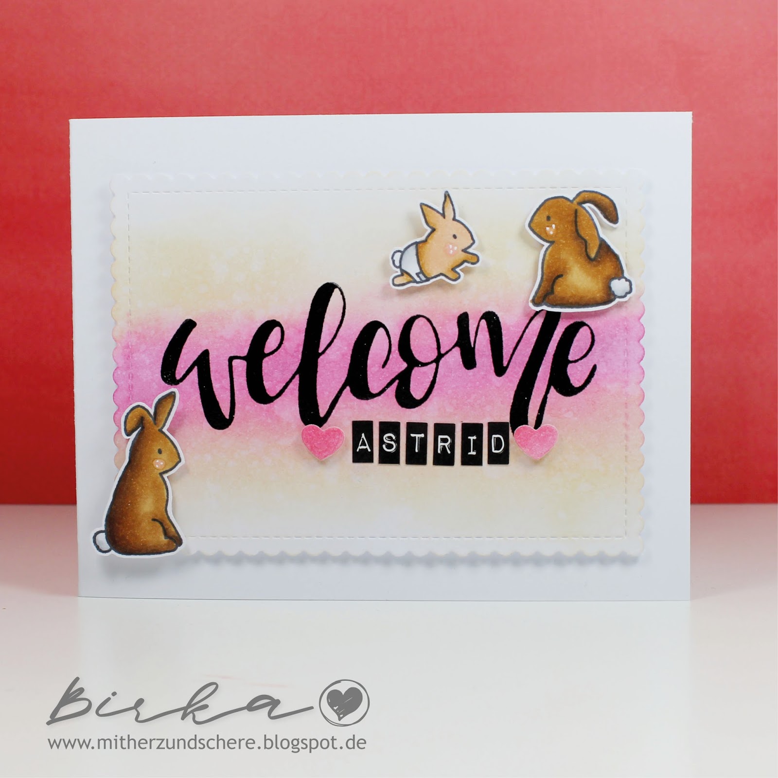 Mit Herz und Schere: Welcome Astrid
