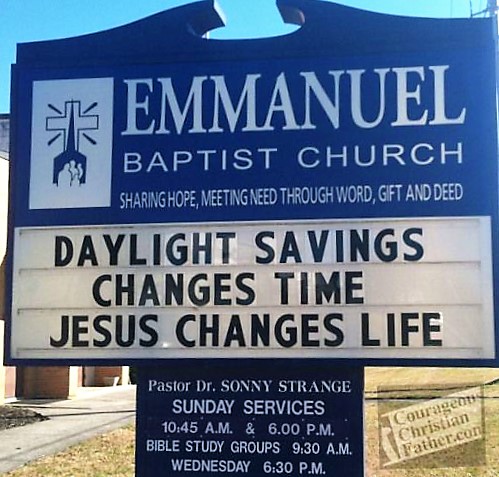 Dun Giljan's Blog: 10 Church slogans