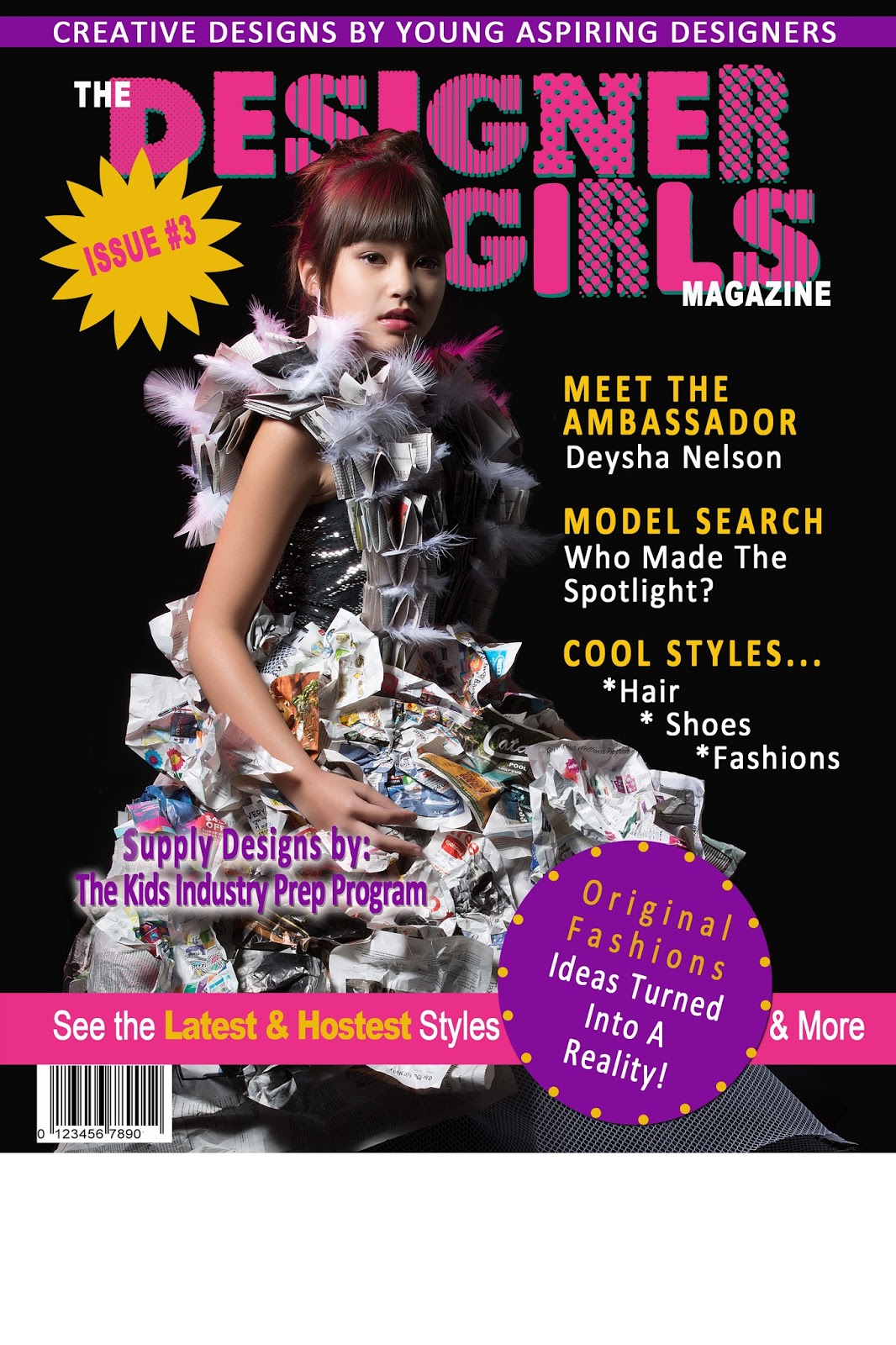 The "Designer Girls" Project: Designer Girls Magazine- Hard Copy