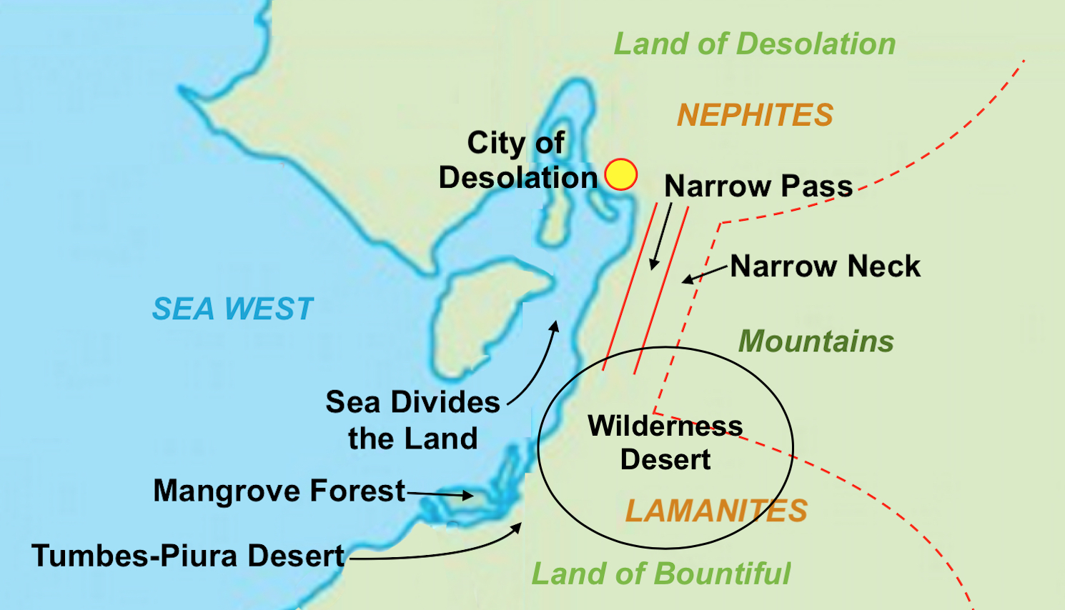 NephiCode: The City of Desolation - Part I: Why the Jaredites Did Not ...