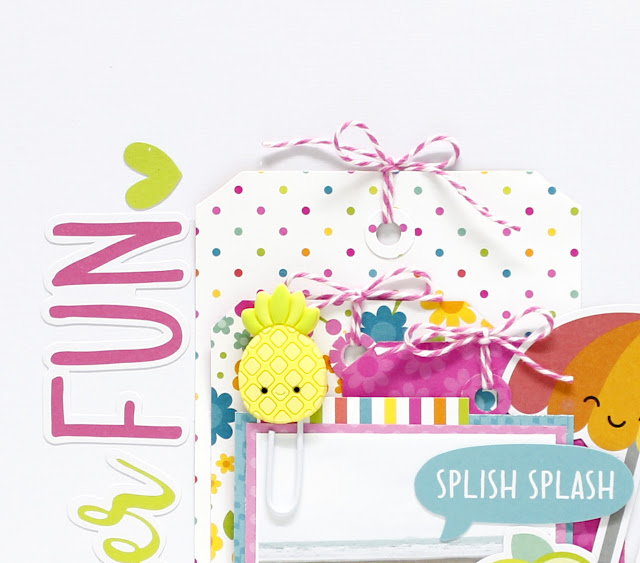 Doodlebug Design Inc Blog: Sweet Summer | Summer Fun layout with Anita