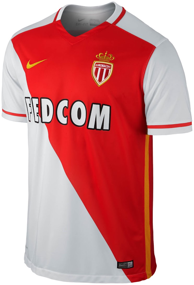 Nike AS Monaco 15-16 Kits Released - Footy Headlines