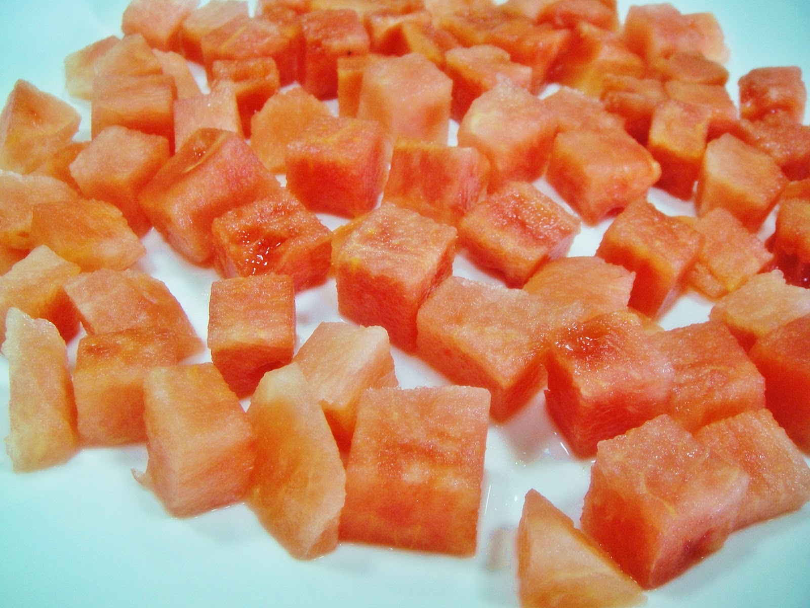 Maryam's Culinary Wonders: 931. Watermelon Raisin Fruit Salad