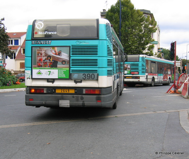 Les Tramways,Métro,RER,Bus de la RATP: Bus 390