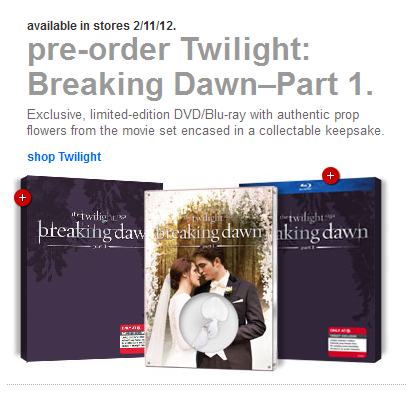 Twilight Pack: Target Special Edition Breaking Dawn Pt 1