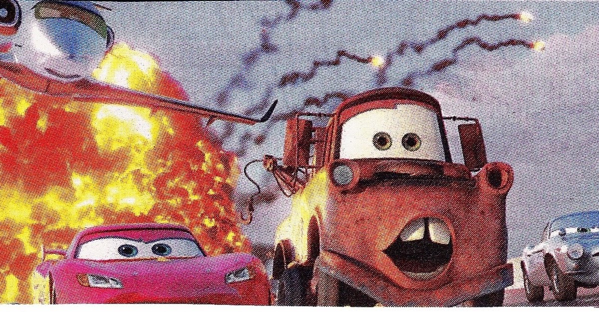 Caricaturas Dibujos Animados Cartoons Cars Rayo Mcqueen Y Tow Mate ...