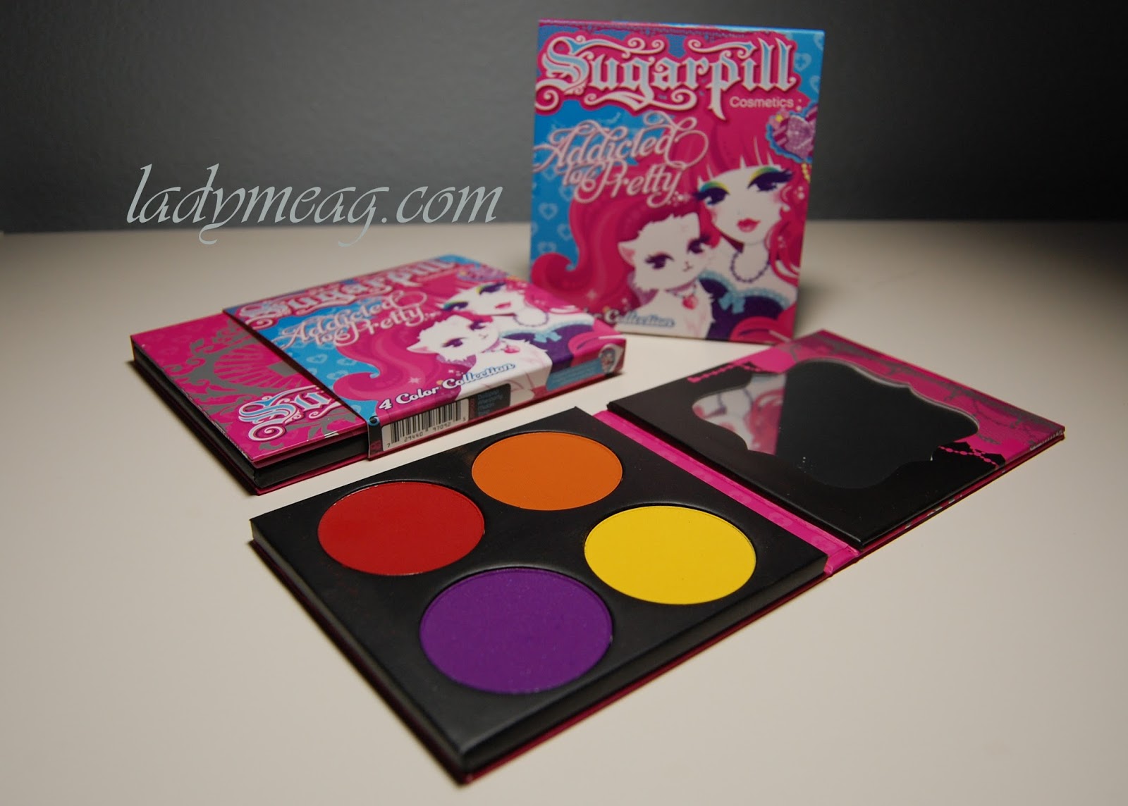 ladymeag's reluctant beauty blog: Sugarpill Burning Heart and Sweetheart