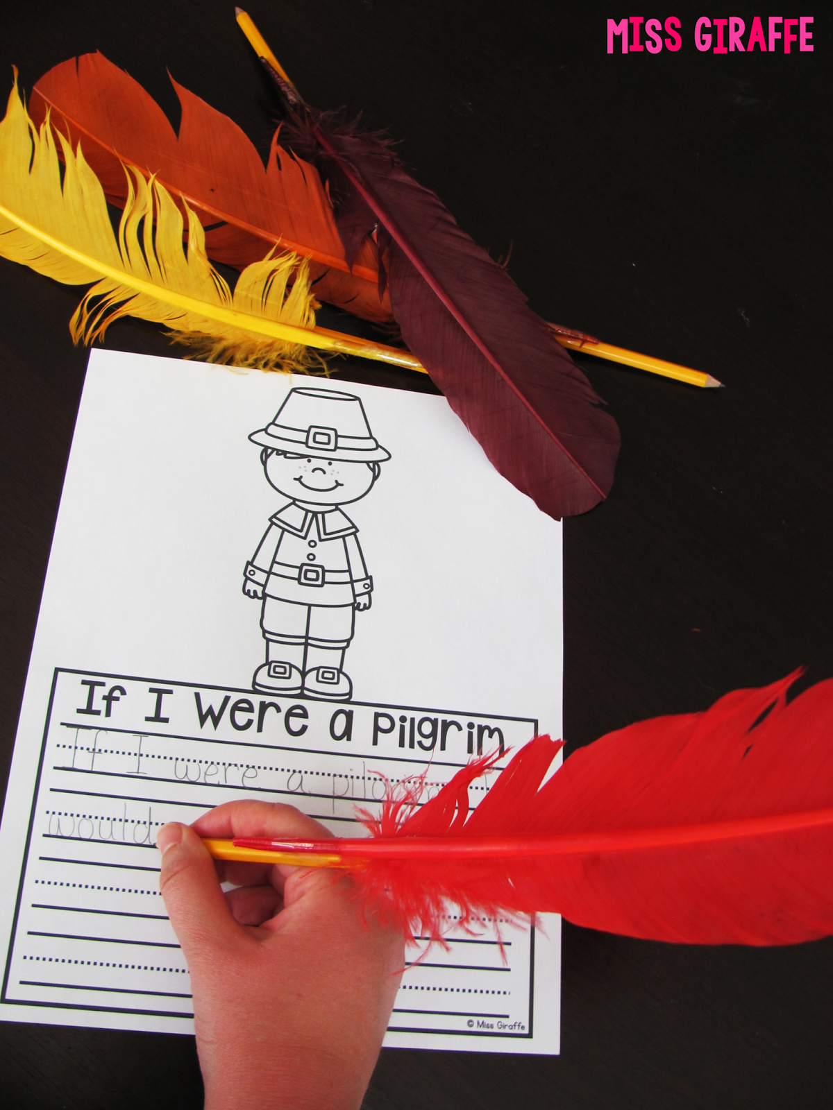 Miss Giraffe's Class: November Writing Crafts