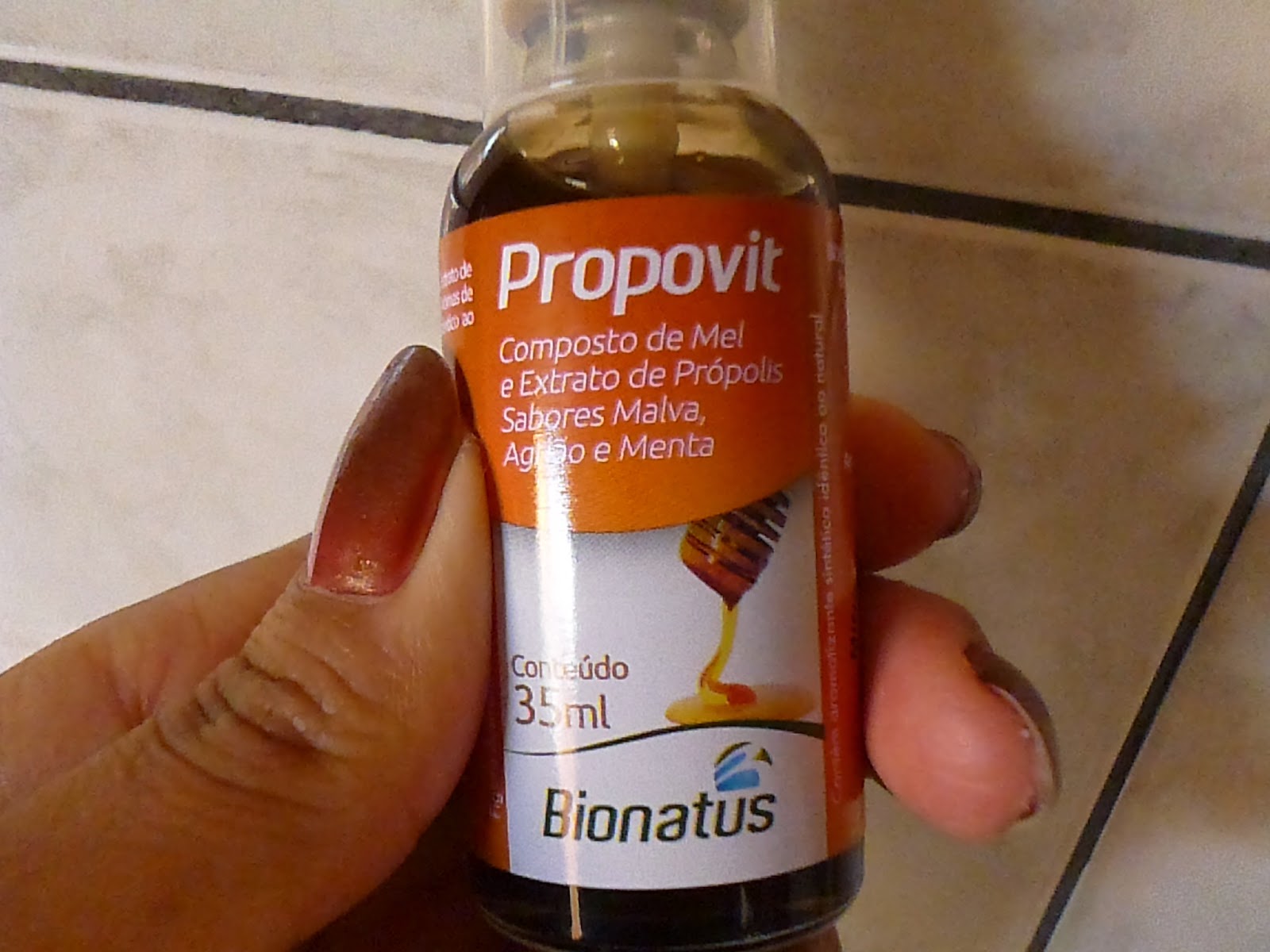 Blog da Ci - Doce Mulher: Propovit Spray Bionatus